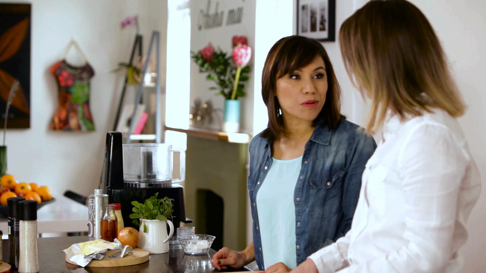 These healthy dips are easy to make and taste great. - Hauora Tane